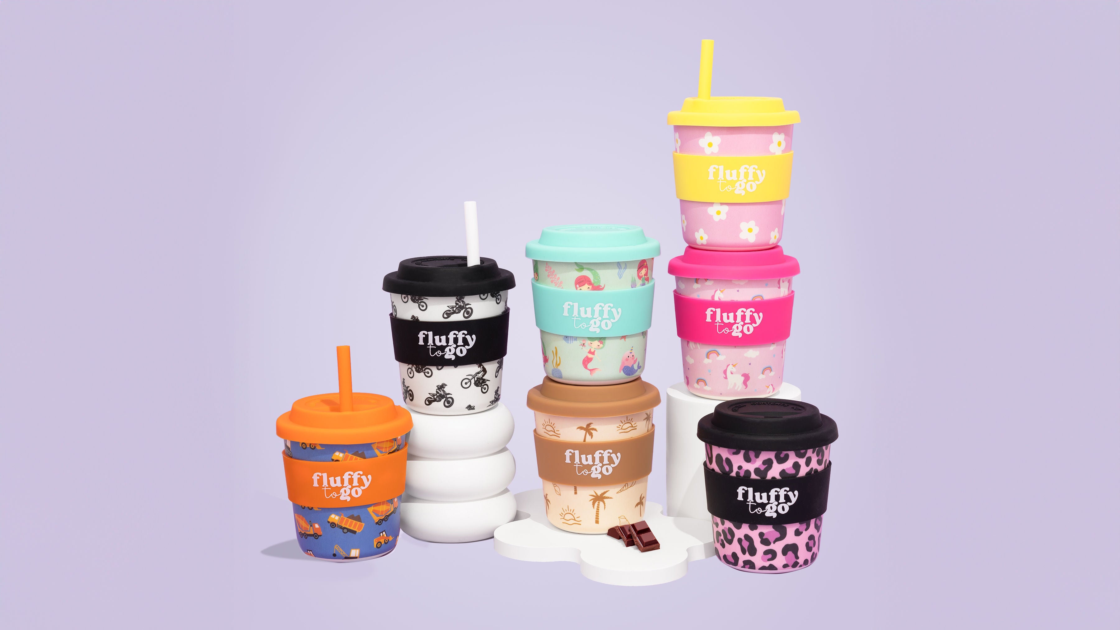 Hot Choccy Cups (240ml) – Fluffytogo